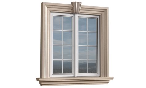 Classical Frame Window 3d Model Cgtrader