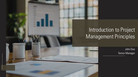 Introduction To Project Management Principles Ppt Template At