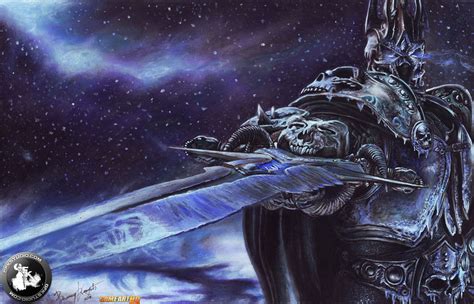 Lich King Arthas Favourites Artstation Arthas Lich King