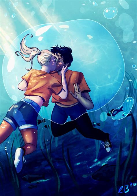 Percabeth Underwater Kiss