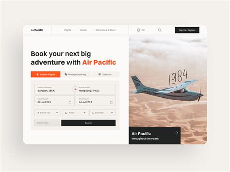 Airline Homepage Ui Exploration By Elen Gevorgyan On Dribbble