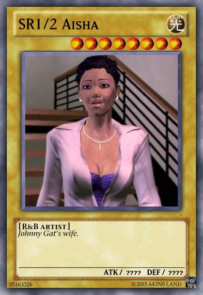 Saints Row 1 And 2 Aisha By Saintakins187 On Deviantart