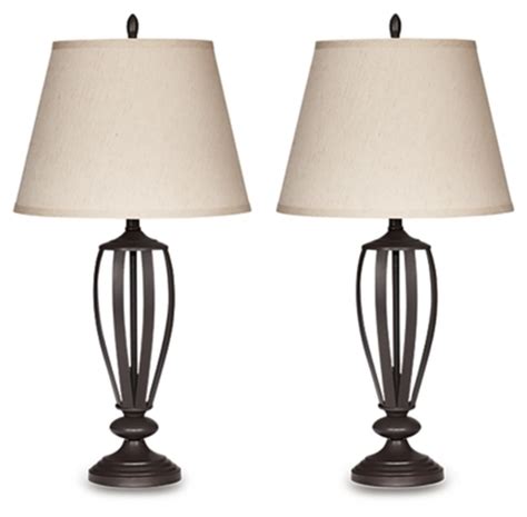Brookthrone Black Lamps Buywise Home Furnishings
