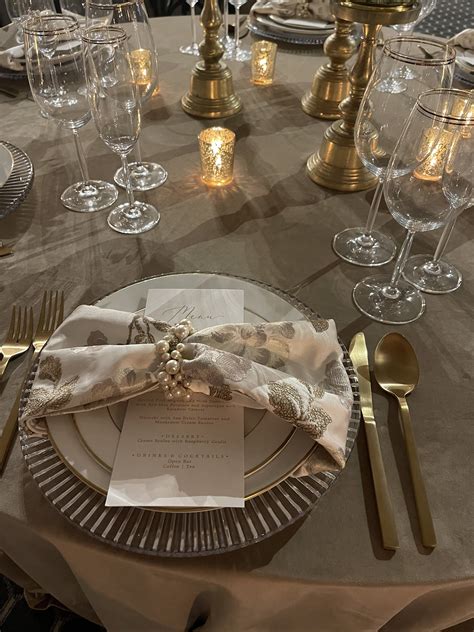 Flatware Brushed Gold Flatware Après Event Décor And Tent Rental
