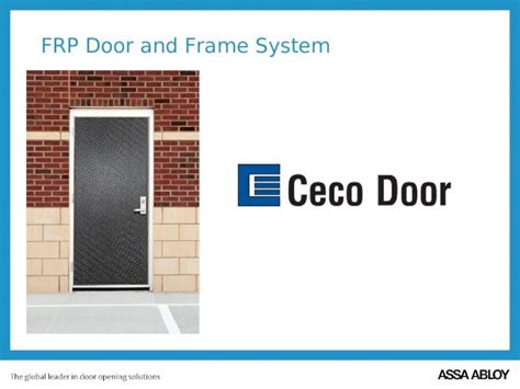 Ppt Frp Door And Frame System Frp Door And Frame System What Is Frp