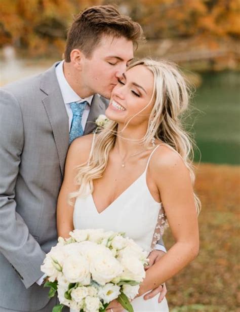 A Picture From The Wedding Moment Of Patrick Bailey And His Wife Leigha Players Bio