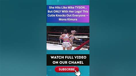 Mona Kimuras Leg Power Is Insane — Ko After Ko Like Mike Tyson Part