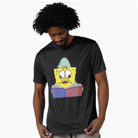 Spongebob Reading Sticker For Sale By Flawlesscheese Redbubble
