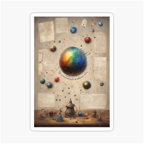 Unveiling The Subatomic Mysteries A Journey Into Elementary Particles Sticker For Sale By