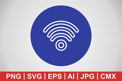 Vector Wifi Icon Graphic By IYIKON Creative Fabrica