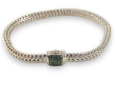 Lot Modern Sterling Silver Icon Bracelet From John Hardy