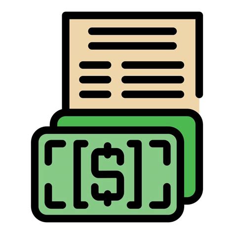 Stack Of Money With Invoice For Payment Illustrating Concept Of Billing