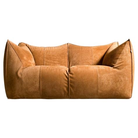 Bandb Italia Le Bambole Sofa In Suede Leather For Sale At 1stdibs Le