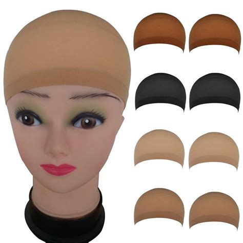 10pcs Wig Caps Stocking Caps For Wigs Stretchy Nylon Wig Caps For Women