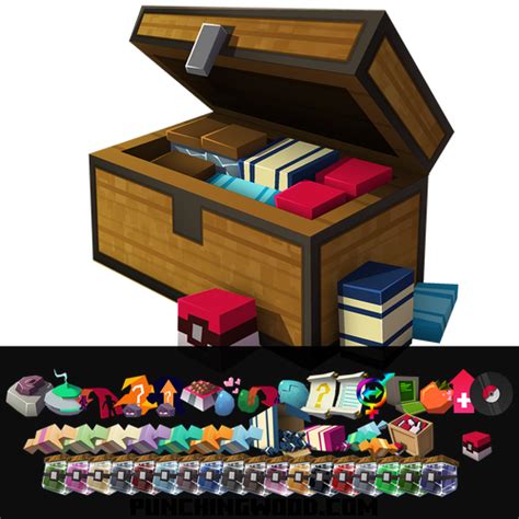 مجموعة Pixelmon Starter Pixel Mine