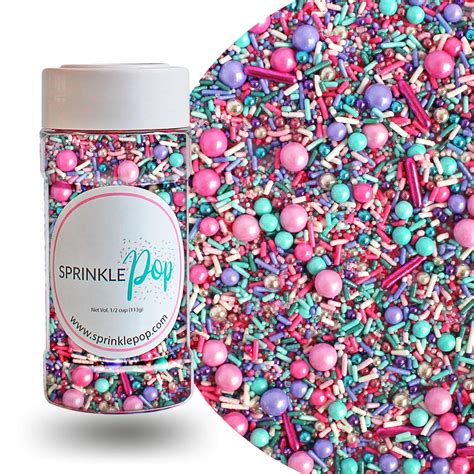 Sprinkle Pop Mermaid Glam Sprinkle Mix Candy Warehouse