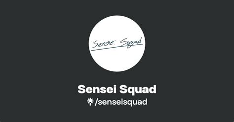 Sensei Squad Instagram Linktree