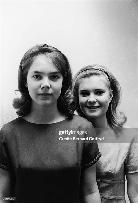 The Two Daughters Of Former Vice President Richard Nixon Julie And