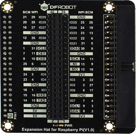 Dfrobot Io Expansion Hat Für Raspberry Pi 544003 40pin Gpio