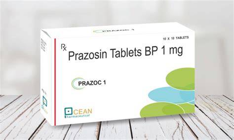 Prazosin 1mg Tablet Ocean Pharmaceutical