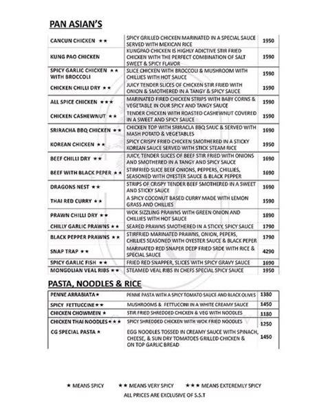 Coconut Grove Pakistan Menu In Karachi Rated 49 Apr 2026