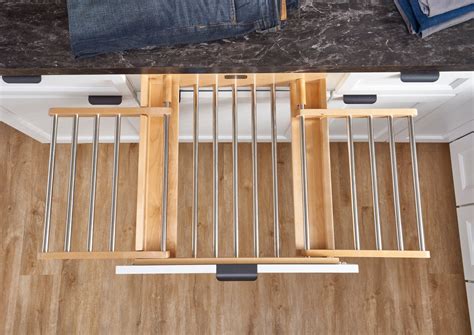Wood Drying Rack Drawer Rev A Shelf®