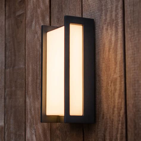 linear qubo led outdoor wall lamp lights ie
