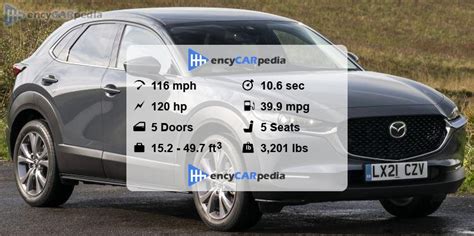 Mazda Cx 30 E Skyactiv G Specs 2021 2024 Performance Dimensions
