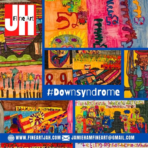 Celebrating The Vibrant World Of Down Syndrome Artists Unique