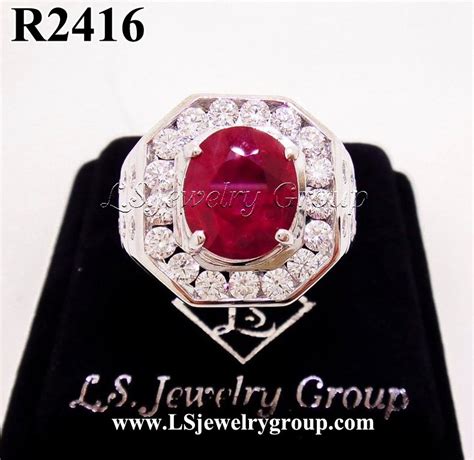 แหวนทับทิมสยามเจียระไน พร้อมใบ Cer Certified Natural Siam Ruby 545 Ct Lsjewelrygroup
