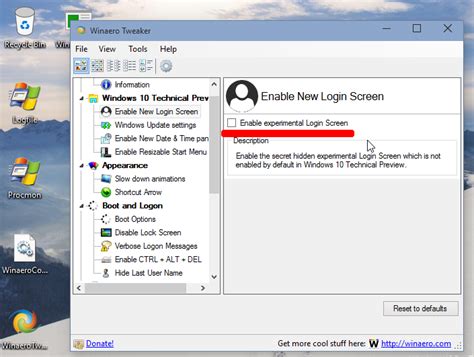Windows 10 10041 Disable New Login Screen And Restore The Old One