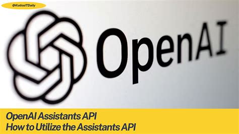 Openai 신규 기능 Assistants Api 활용하는 방법