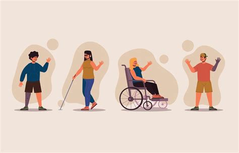 Differently Abled Vector Art Icons And Graphics For Free Download