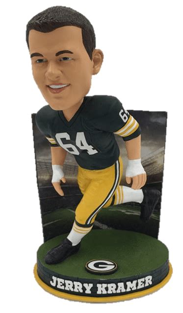 Jerry Kramer Green Bay Packers Limited Edition Of Only 144 Bobblehead