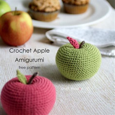 Crochet Apple Pattern Free Amigurumi Pattern Craft Passion