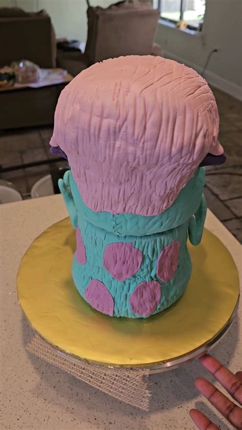 A Bibble Cake I Made For A Coworker R Barbie