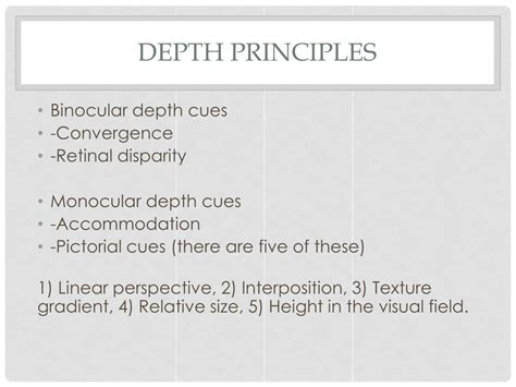Ppt Visual Perception Principles Powerpoint Presentation Free