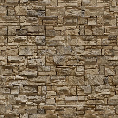 Wall Cladding Stone Mixed Size Seamless 08006