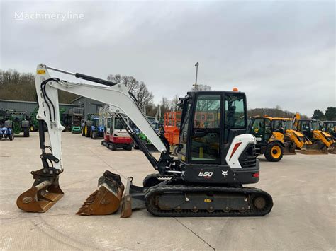Bobcat E60 Mini Excavator For Sale Lithuania Kaunas Au43623