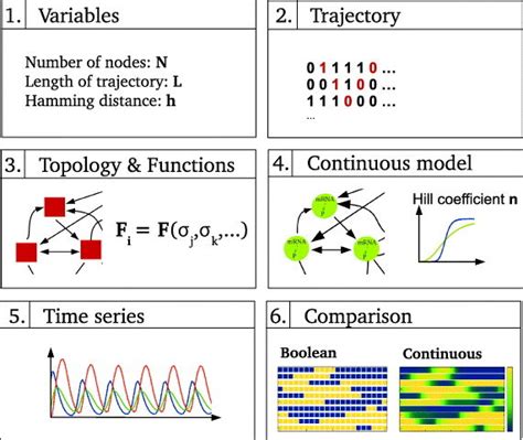 Different Steps Of The Procedure To Compare The Boolean And Continuous Download Scientific