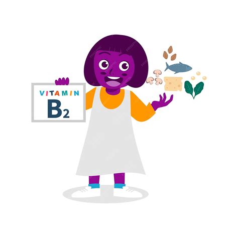 Lindo Pequeño Cargando Frutas Y Tarjetas De Vitaminas Vector Premium