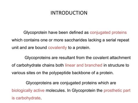 Glycoprotein Lipoprotein Structure And Function Ppt Chemistry