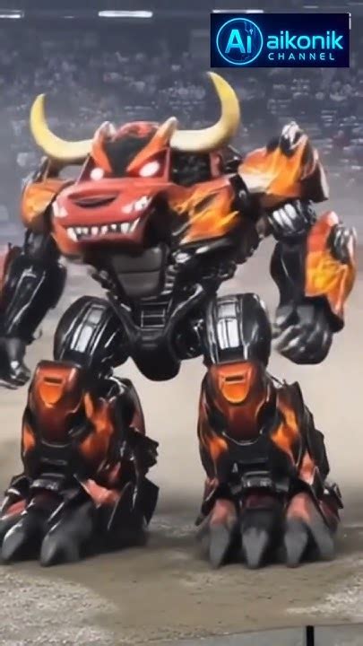 El Toro Loco Becomes Bull Transformer Robot Monster Truck Ai Magic