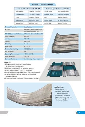 Liner Profile Sheet At Rs 400square Meter Roofing Sheet In Pune Id