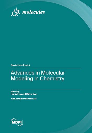 Advances In Molecular Modeling In Chemistry Mdpi Books
