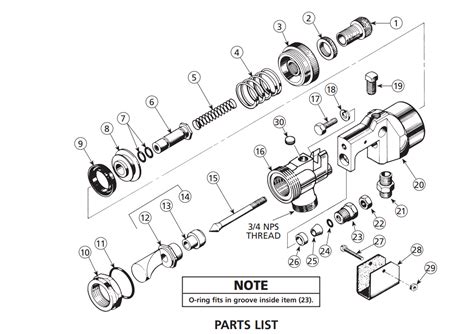 Binks Model 30 Spare Parts And Manual