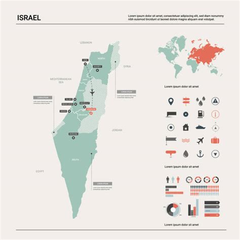 Isreal Map Illustrations Royalty Free Vector Graphics And Clip Art Istock