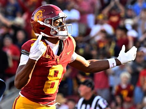Nfl Draft Usc Wr Jakobi Lane Goes To Ravens In 3rd Round Orange