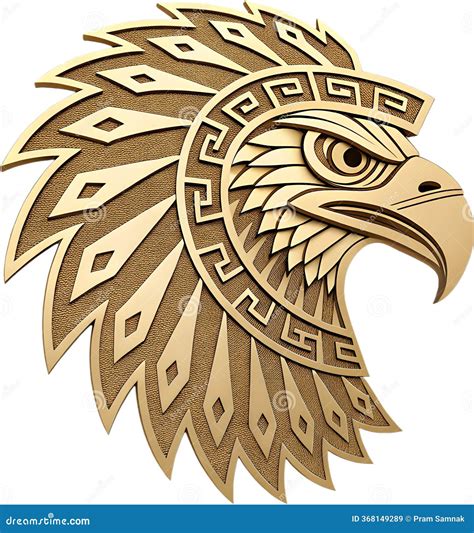 Aztec Symbol For Strength And Courage Aztec Warrior Logo