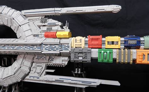 Giant Quarian Cruiser From Mass Effect Built From Lego Is 68 Inches